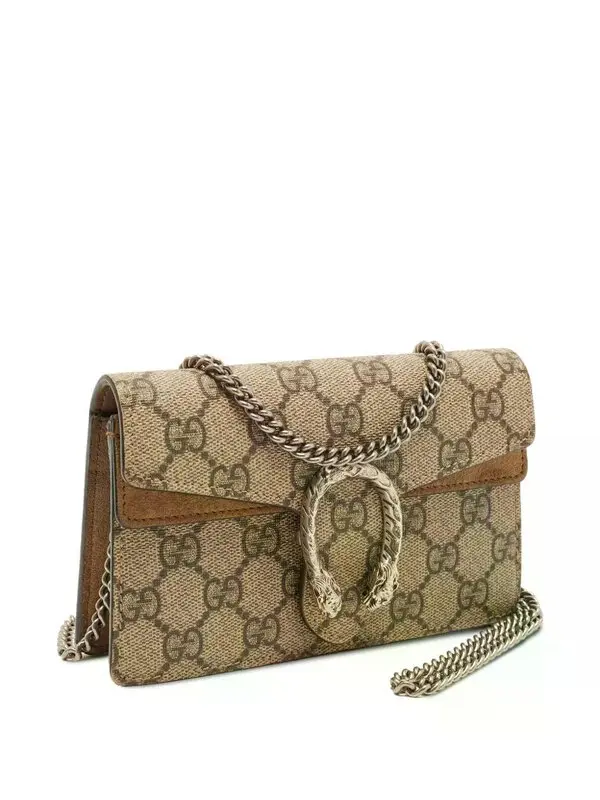 Gucci Dionysus Super Mini Cross Body Bag - Neutrals