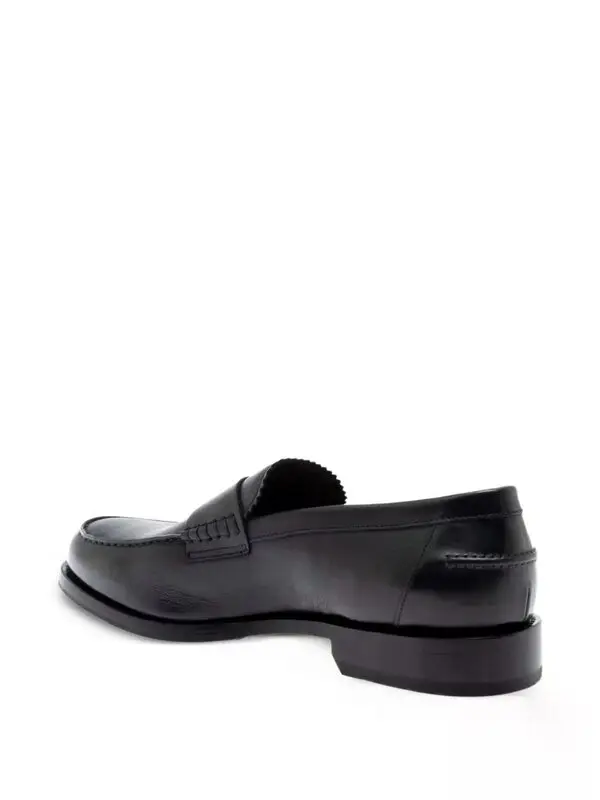 DOUCAL'S Leather Penny Loafers