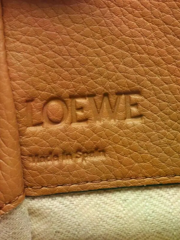 Loewe 2010-2026 Mini Grained Calfskin Drawstring Hammock Bag Satchel