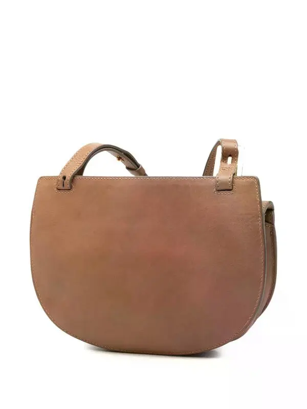 Chloé 2015 Mini Calfskin Georgia Crossbody Bag - Brown