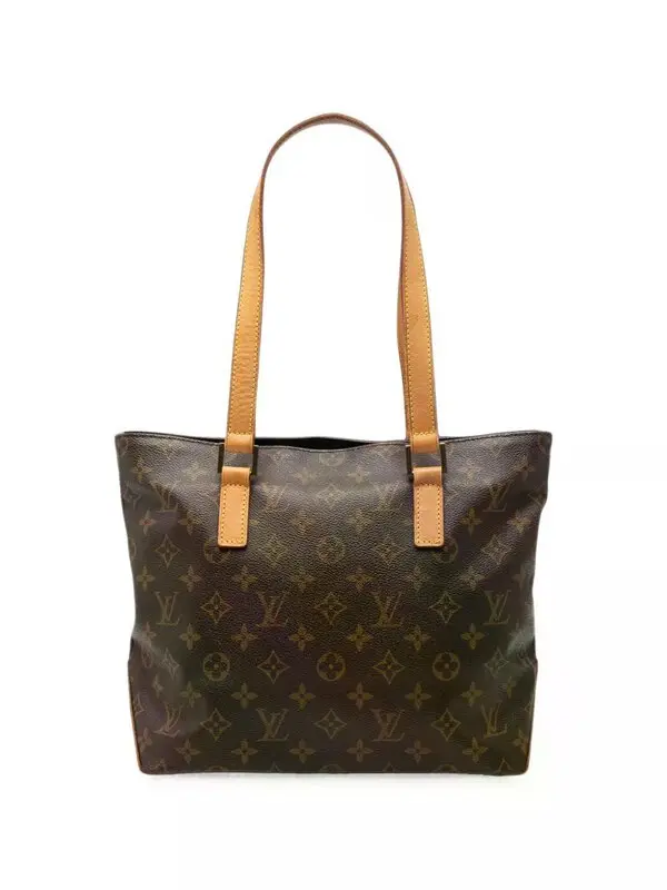 LOUIS VUITTON 2001 Monogram Cabas Piano Tote Bag