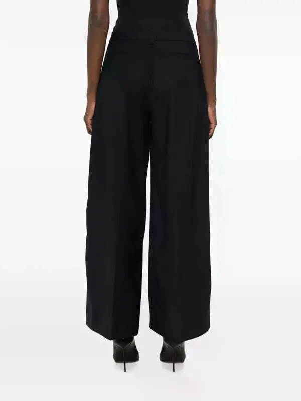 THELATEST Pleated Wide-leg Trousers