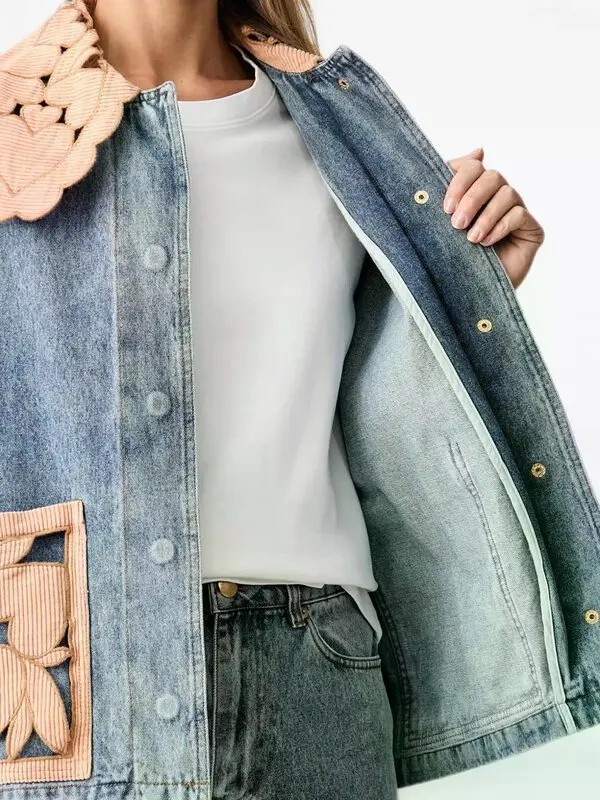 Farm Rio Denim Richelieu Barn Jacket