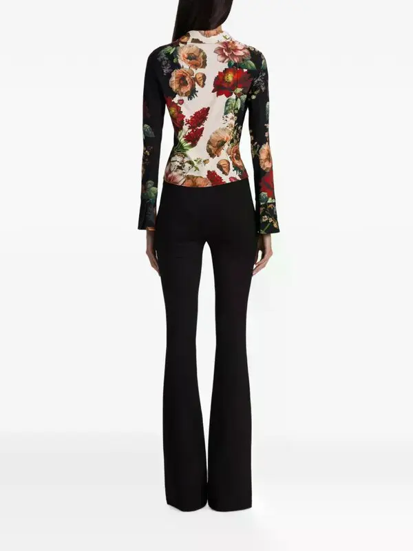 Alice + Olivia Freya Floral-print Shirt