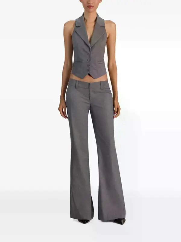 Alice + Olivia Emryn Low-rise Flared Trousers