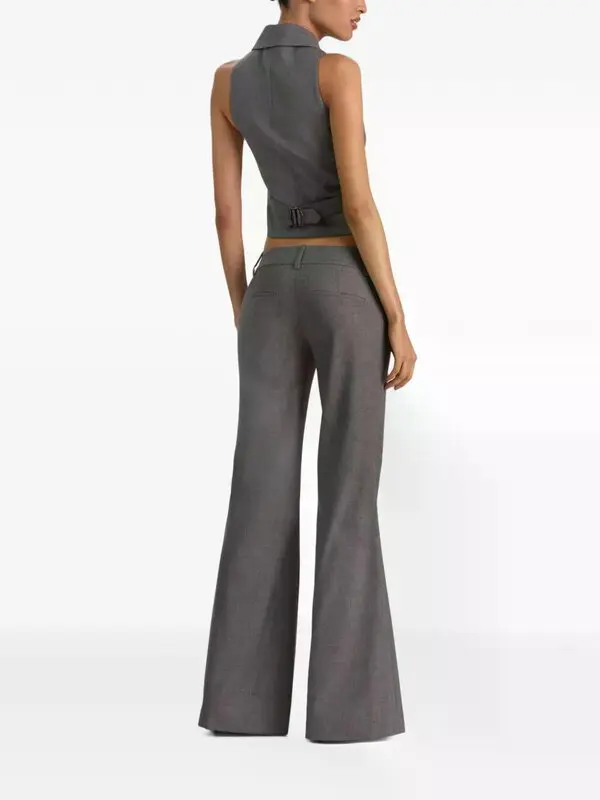 Alice + Olivia Emryn Low-rise Flared Trousers