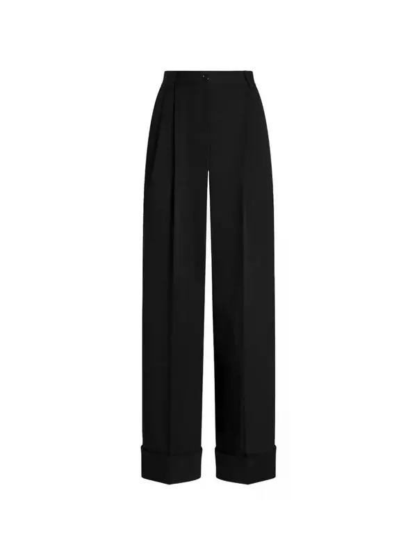 Dolce & Gabbana Wool Gabardine Trousers