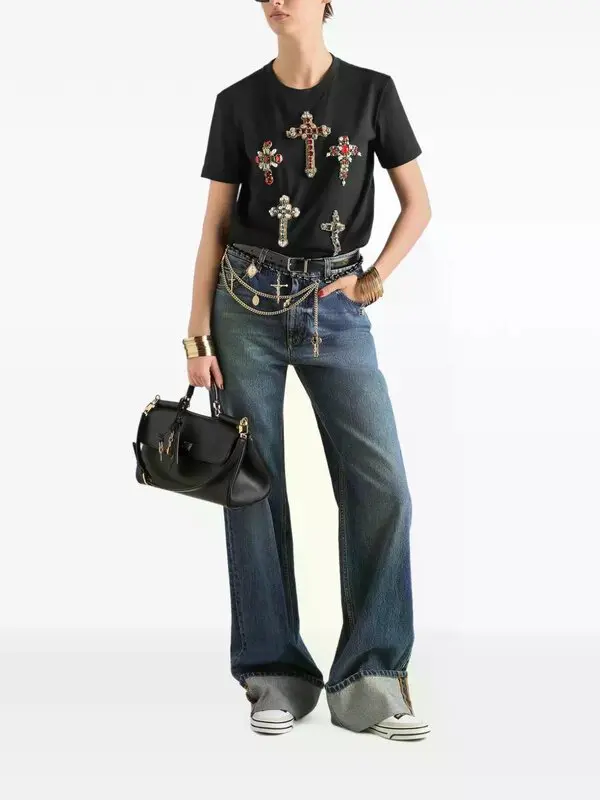 Dolce & Gabbana Embroidered Cotton T-shirt