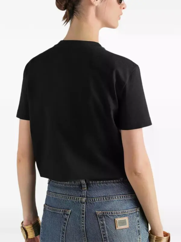 Dolce & Gabbana Embroidered Cotton T-shirt