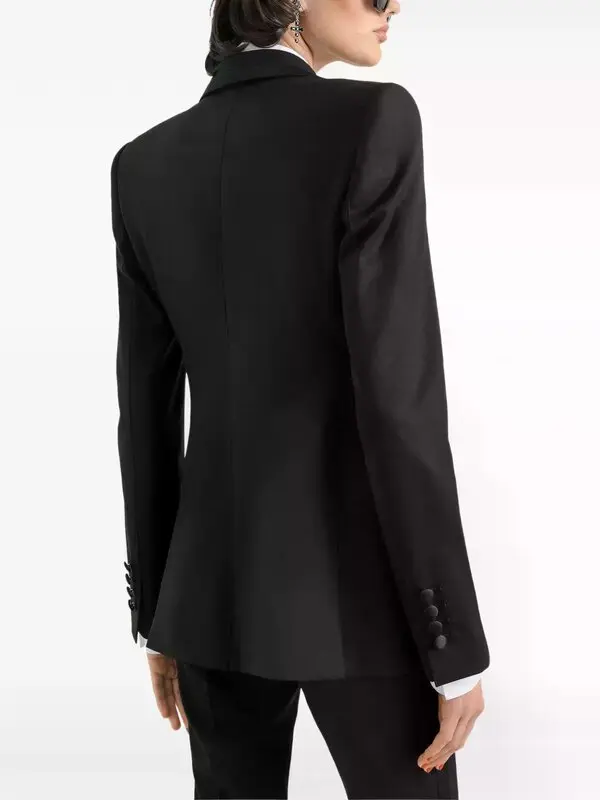 Dolce & Gabbana Turlington Single-breasted Jacket In Bi-stretch Twill