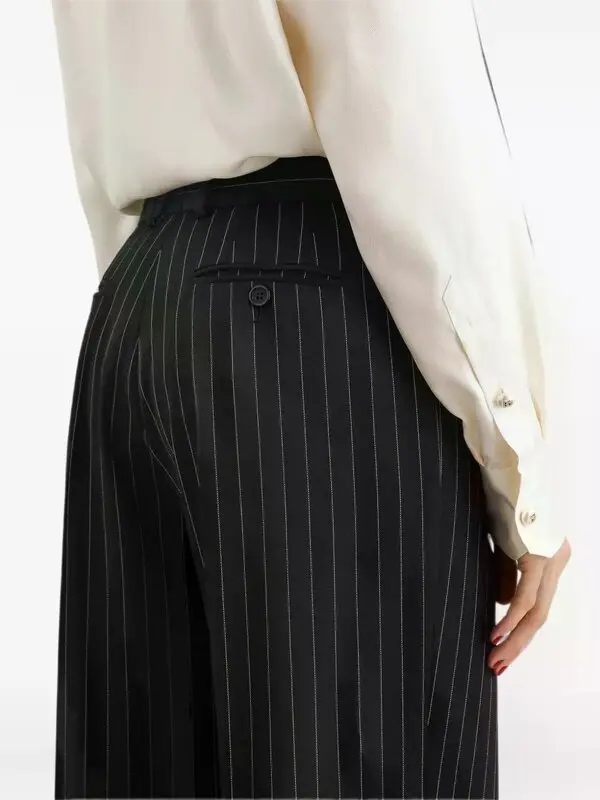 Dolce & Gabbana Pinstripe Wool Trousers