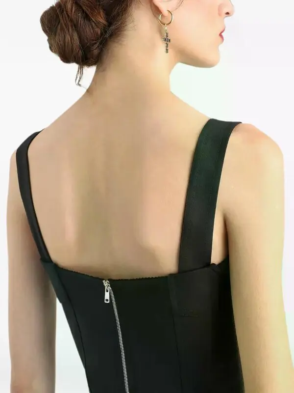 Dolce & Gabbana Stretch Paneled Bustier Top