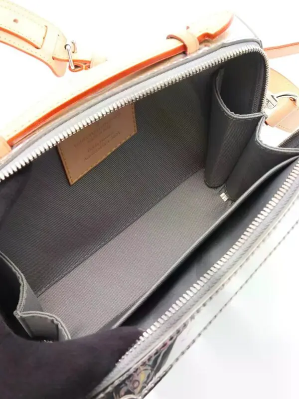 LOUIS VUITTON 2021 Monogram Miroir Soft Trunk Handle Bag Satchel - Silver