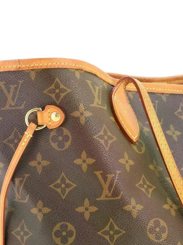 LOUIS VUITTON Neverfull Monogram Canvas Mm Tote Bag - Brown