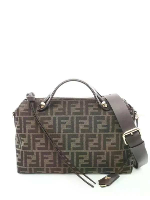 Fendi Zucca Canvas Satchel - Brown