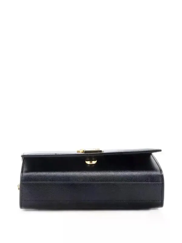 Saint Laurent Monogram Grainy Leather Small Crossbody Bag