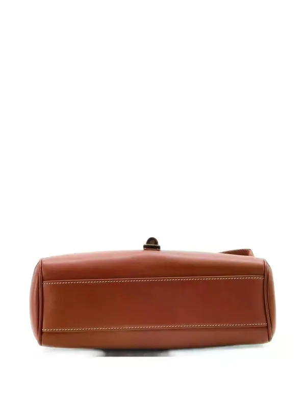 Celine Soft 16 Bag Smooth Calfskin Shoulder Bag - Brown
