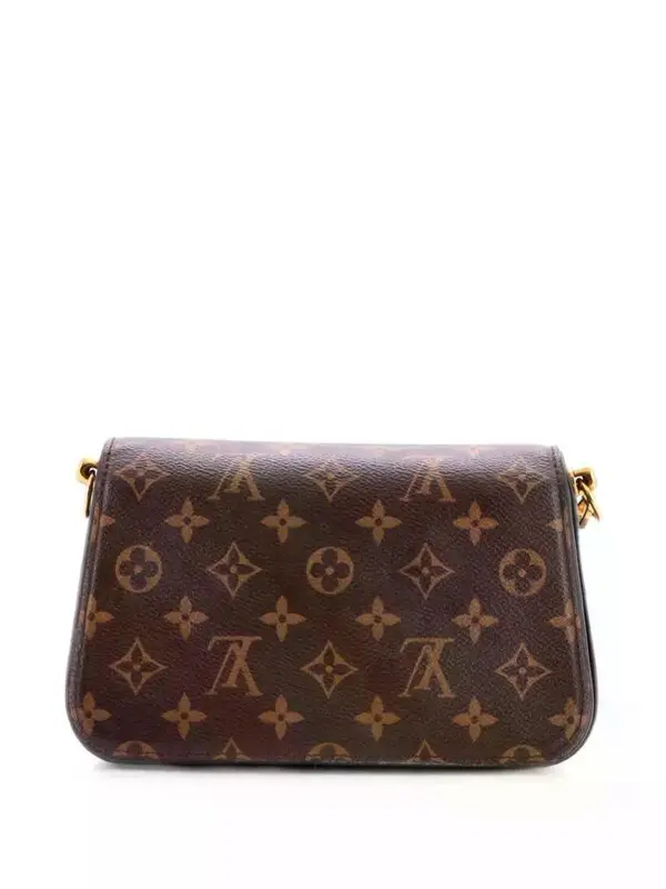 LOUIS VUITTON Neo Saint Cloud Monogram Canvas And Leather Shoulder Bag