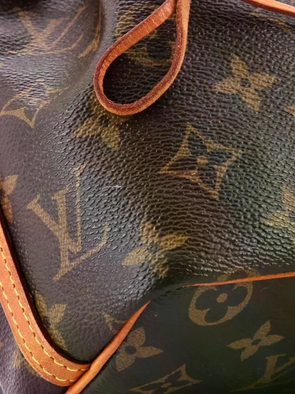 LOUIS VUITTON Noe Handbag Monogram Canvas Nano Bucket Bag - Brown