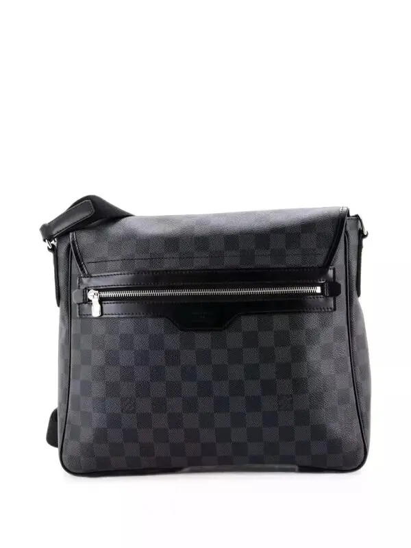 LOUIS VUITTON Daniel Messenger Bag Damier Graphite Mm Crossbody Bag - Black