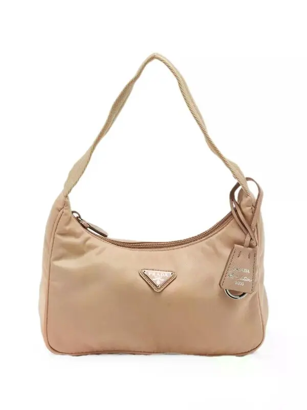 Prada Re-edition 2000 Shoulder Bag - Neutrals