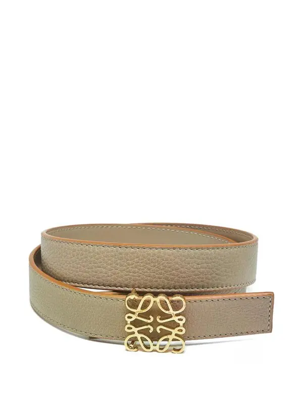 Loewe Anagram Reversible Belt - Neutrals
