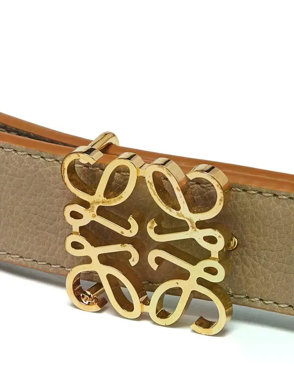 Loewe Anagram Reversible Belt - Neutrals