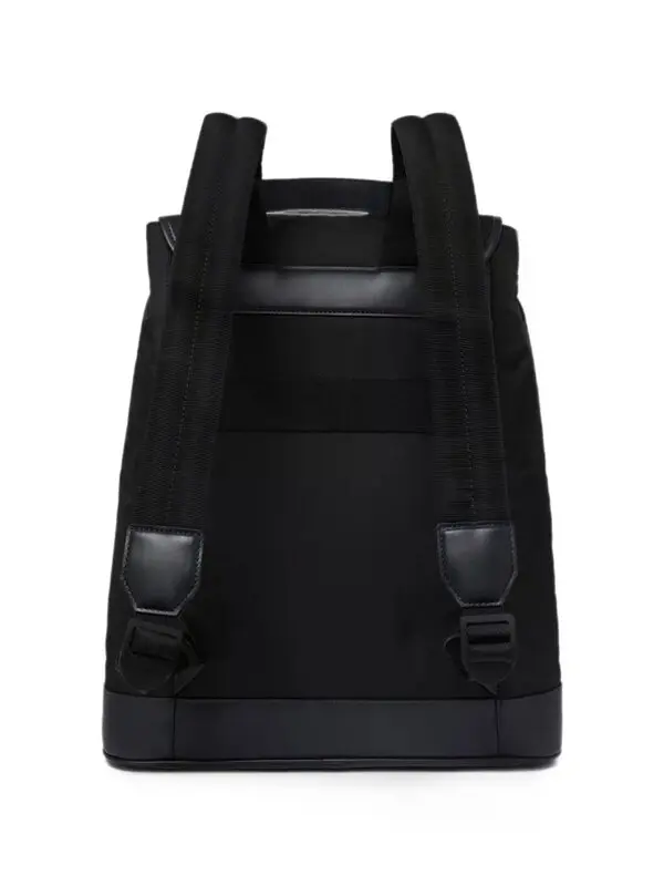 Montblanc Logo-plaque Foldover-top Canvas Large Backpack