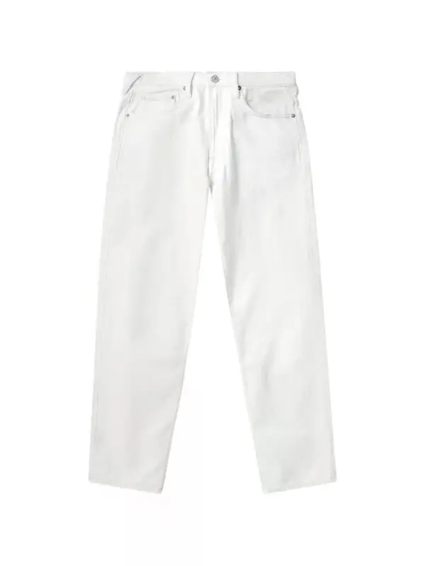 Paul Smith Logo Embroidered Jeans - White