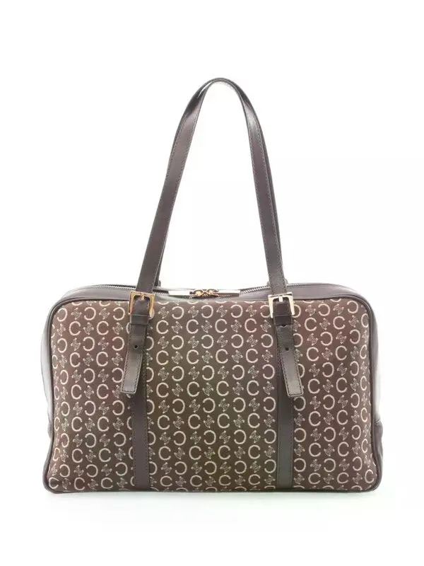 Celine Macadam Canvas Shoulder Bag