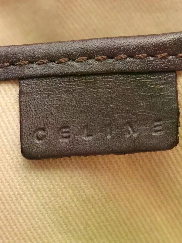 Celine Macadam Canvas Shoulder Bag