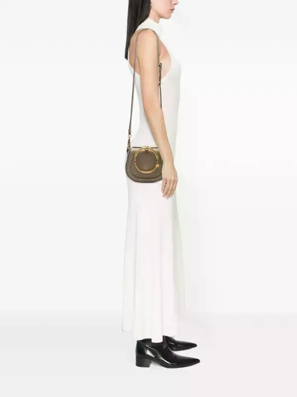 Chloé Leather Nile Bracelet Satchel - Brown
