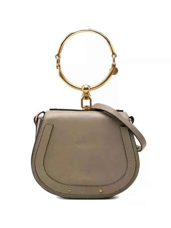 Chloé 2018 Small Leather Nile Bracelet Satchel - Brown
