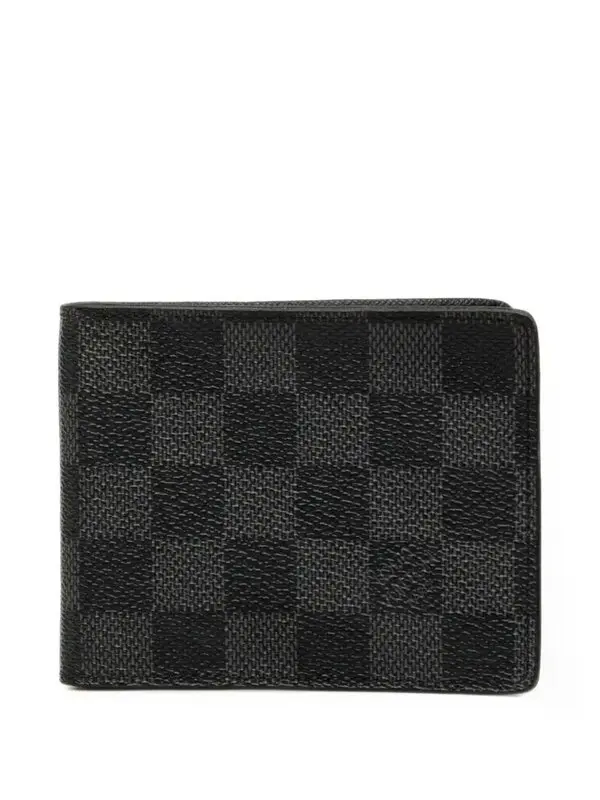 LOUIS VUITTON 2018 Damier Graphite Pince Card Holder