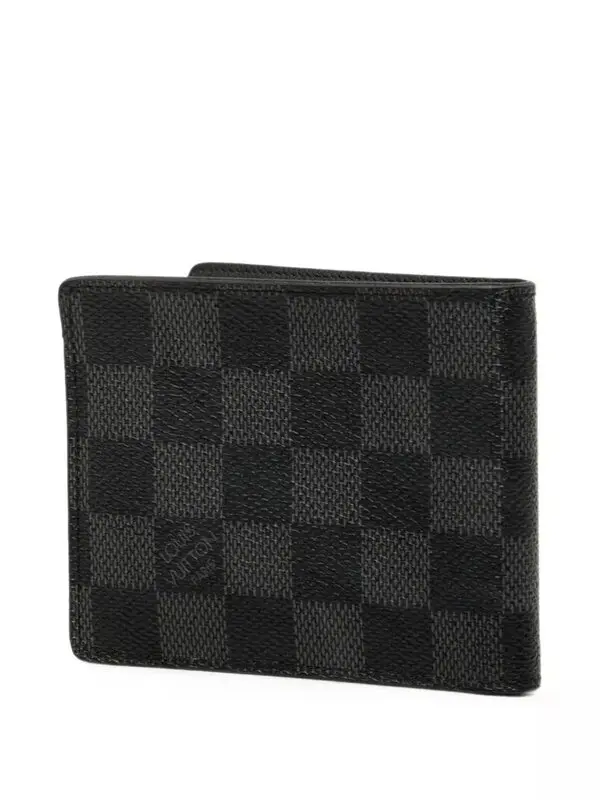 LOUIS VUITTON 2018 Damier Graphite Pince Card Holder