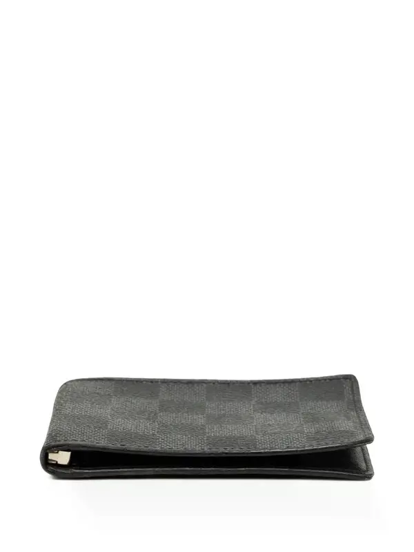 LOUIS VUITTON 2018 Damier Graphite Pince Card Holder