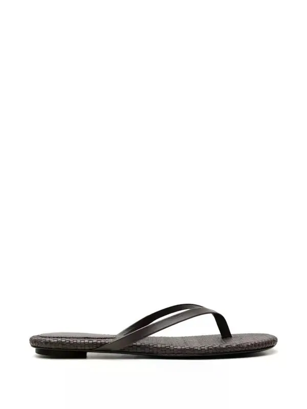 ST. AGNI Woven Leather Sandals
