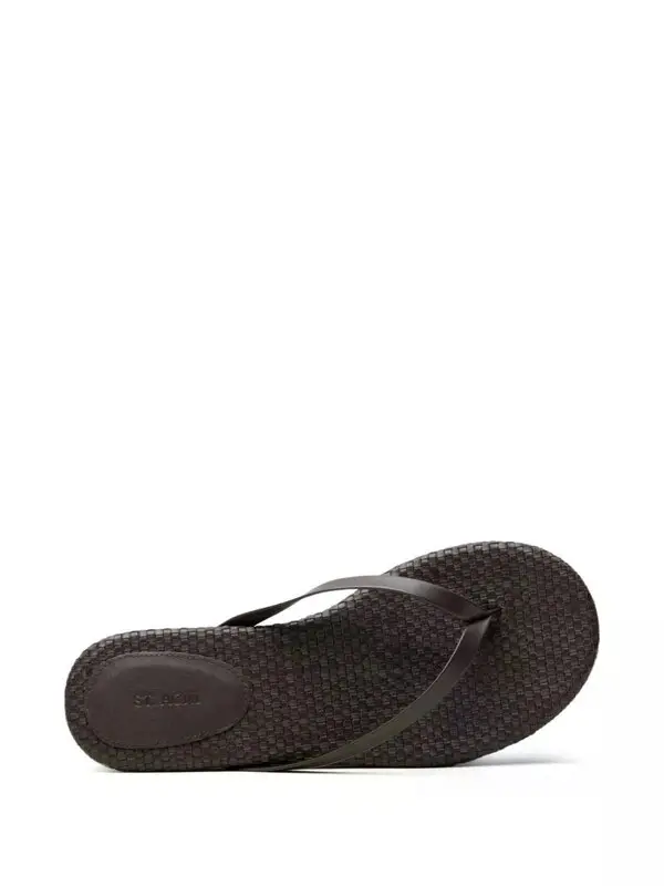 ST. AGNI Woven Leather Sandals