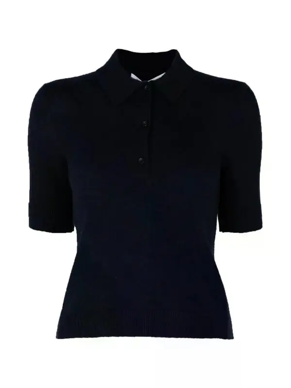 Maria Mcmanus Short-sleeve Button-up Polo Shirt