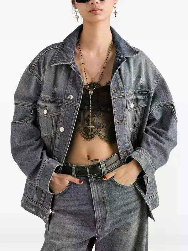 Dolce & Gabbana Oversized Fit Denim Jacket