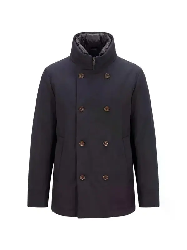 MONTECORE Double-breasted High-neck Jacket
