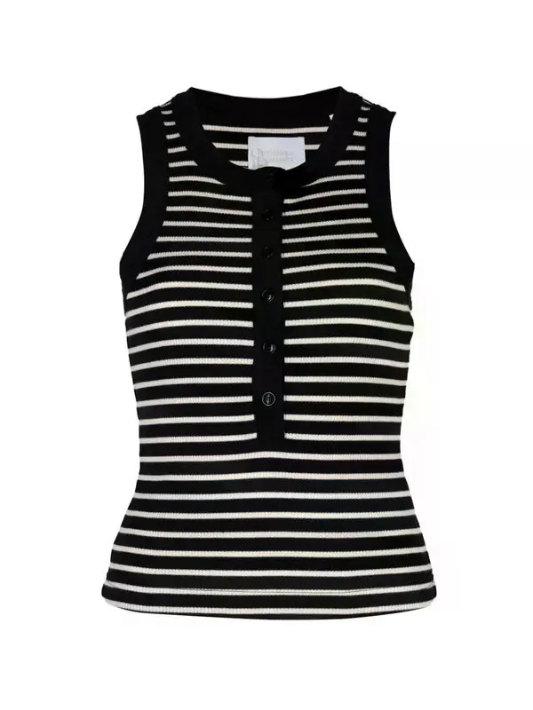 Citizens Of Humanity Caralyn Striped Tank Top - Black