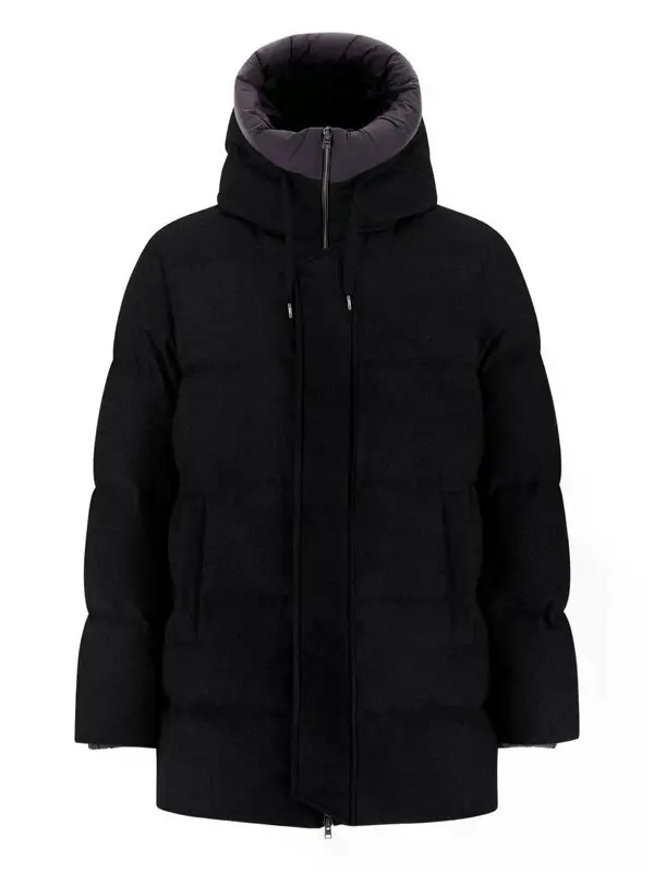 Herno Zip-fastening Hooded Jacket
