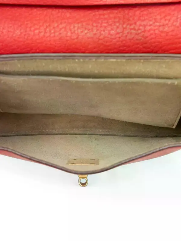 Chloé 2016 Small Leather Drew Crossbody Bag - Red