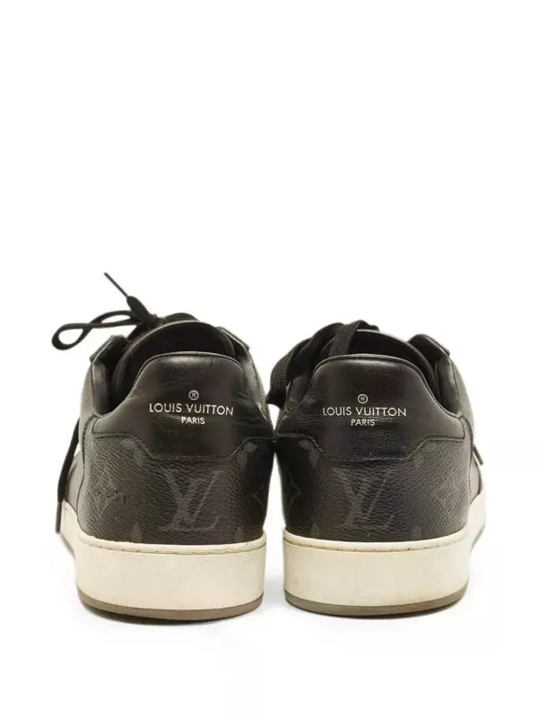 LOUIS VUITTON Eclipse Monogram Sneakers - Black