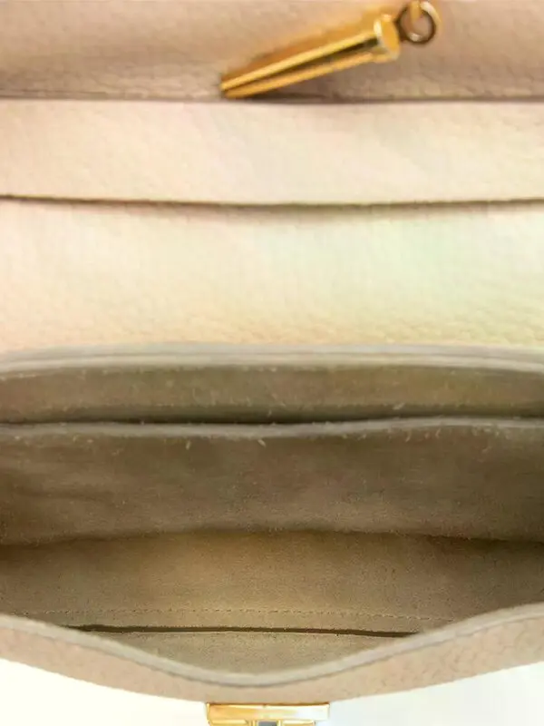 Chloé 2015 Mini Grained Lambskin Drew Crossbody Bag - Neutrals