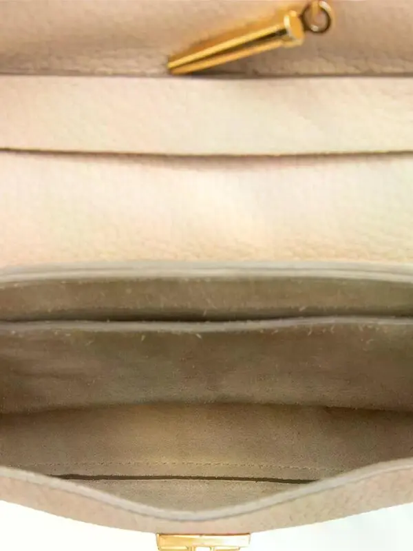 Chloé 2015 Mini Grained Lambskin Drew Crossbody Bag - Neutrals