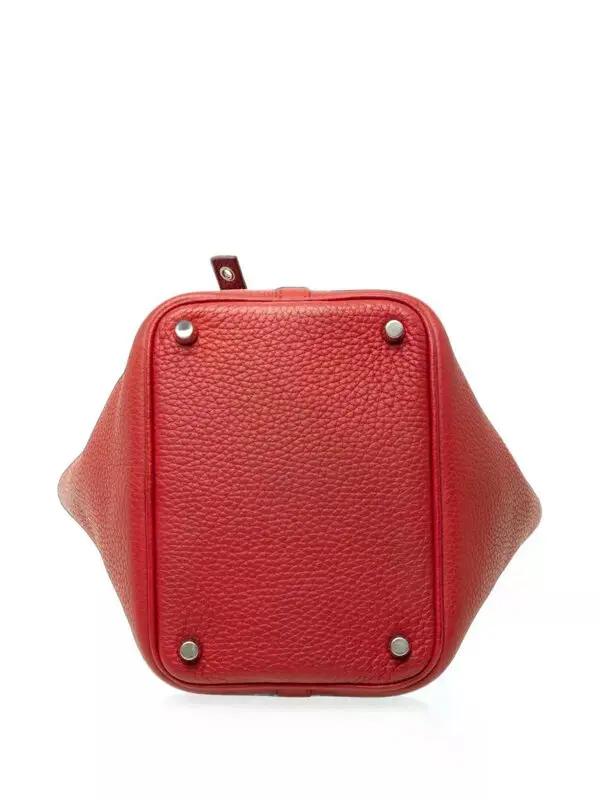 Hermès 2014 Clemence Picotin Lock 18 Handbag - Red