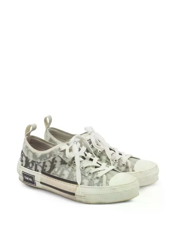Dior Walk'n' Oblique Sneakers - Grey