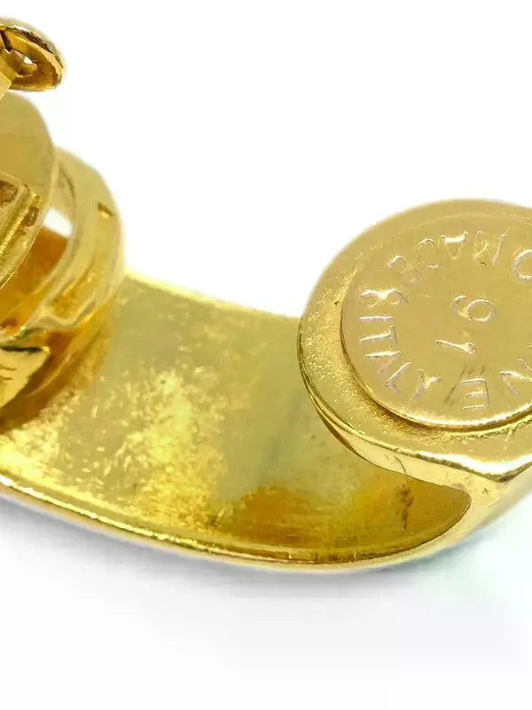 Celine 1990-2000s Dangle Handbag Clip-on Earrings